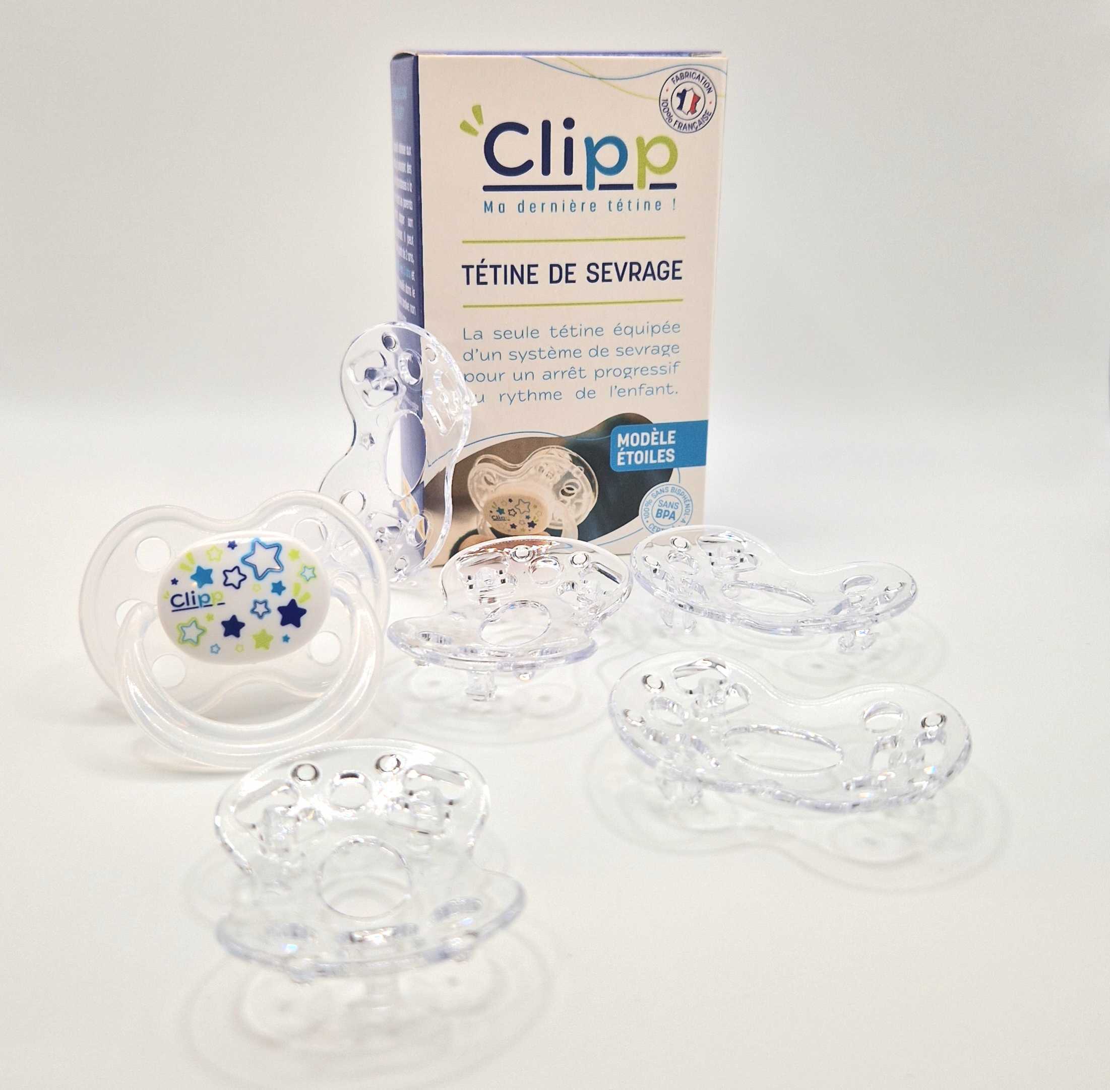 Commandez maintenant votre Tétine de Sevrage Clipp